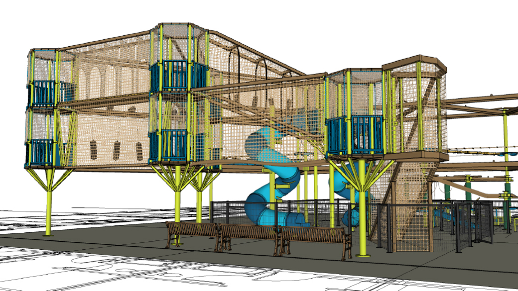 Howlers Peak Adventure Trail | Attractions | Great Wolf Lodge Boston ...