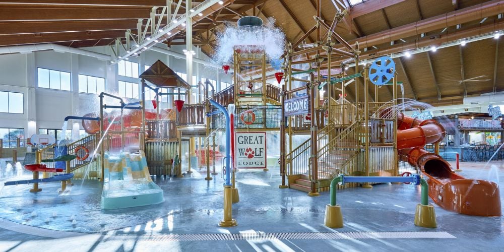 Fort Mackenzie | Water Fort Treehouse | Great Wolf Lodge Kansas City, KS